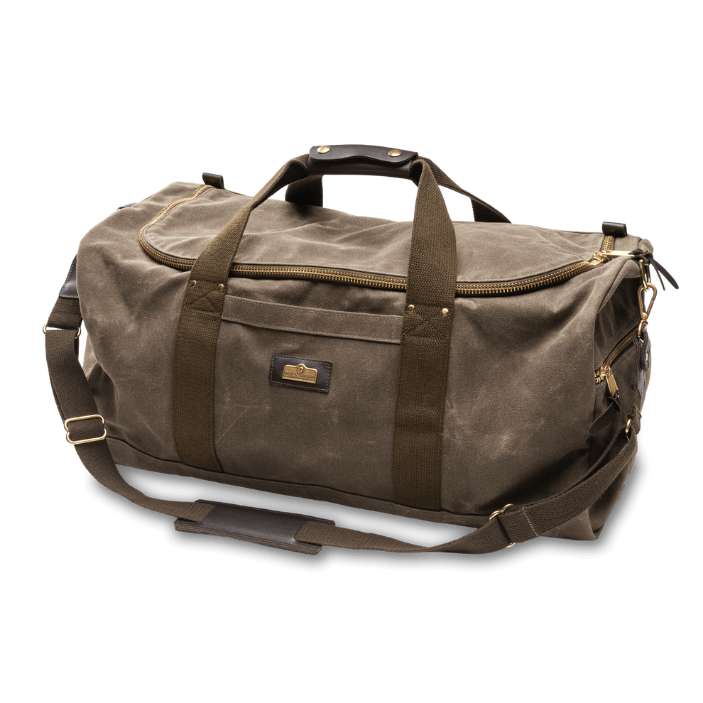 Waxed Canvas Weekender Bag for Last-minute Getaways – Ballad of the ...
